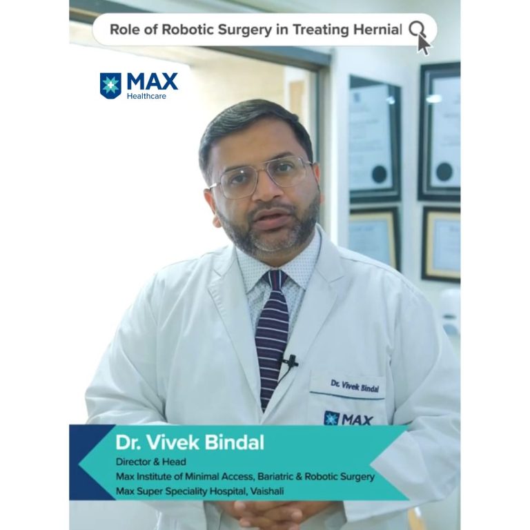 Laparoscopic / Robotic surgery for Hernia - Dr. Vivek Bindal